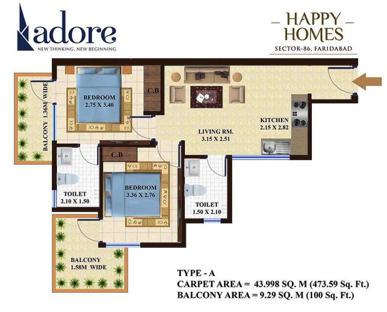 Adore Prosperity Homes sector 35 – Click On Reality – Your Dream Awaits ...