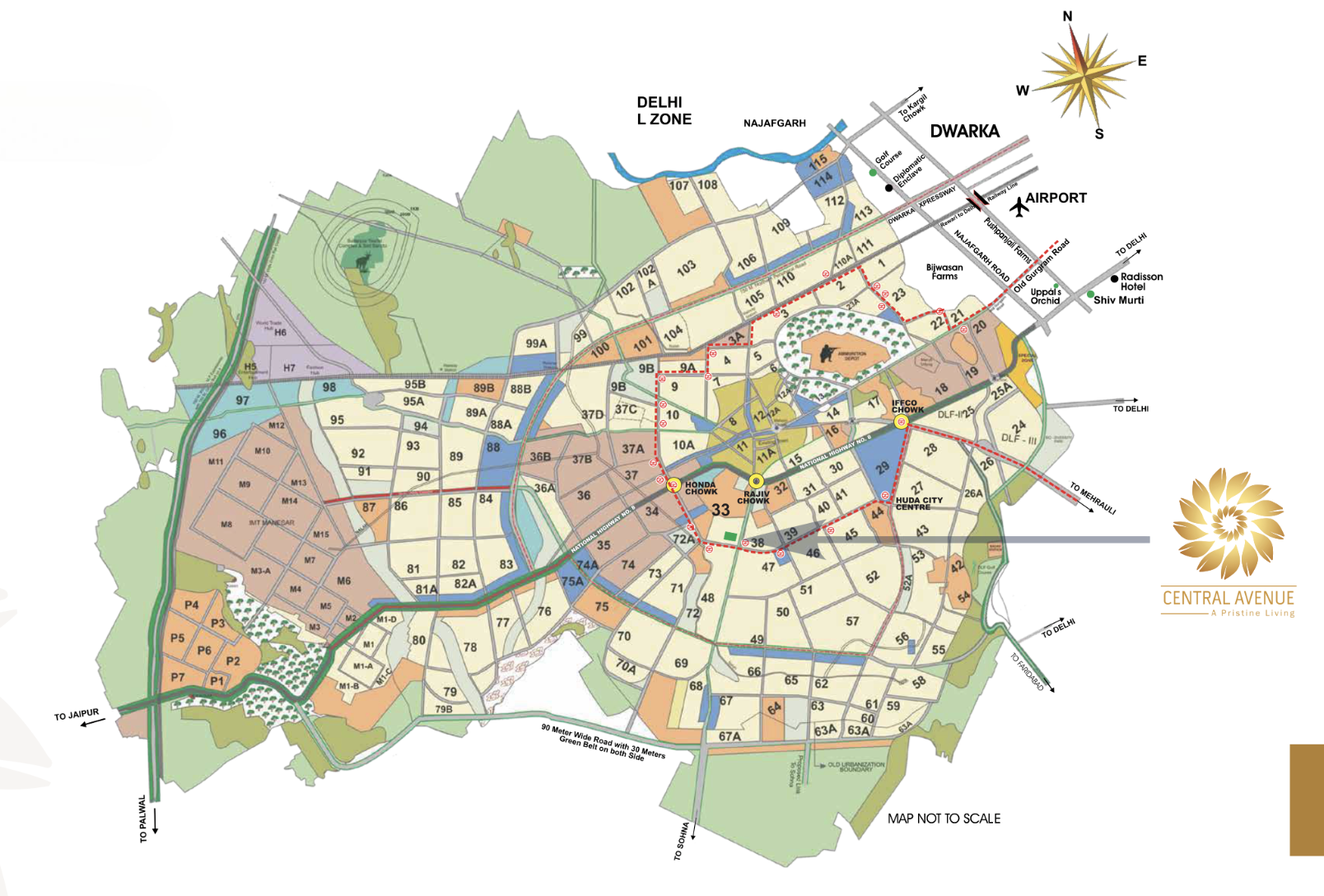 Central Avenue Sector 33 Gurgaon - Click On Reality - Your Dream Awaits ...